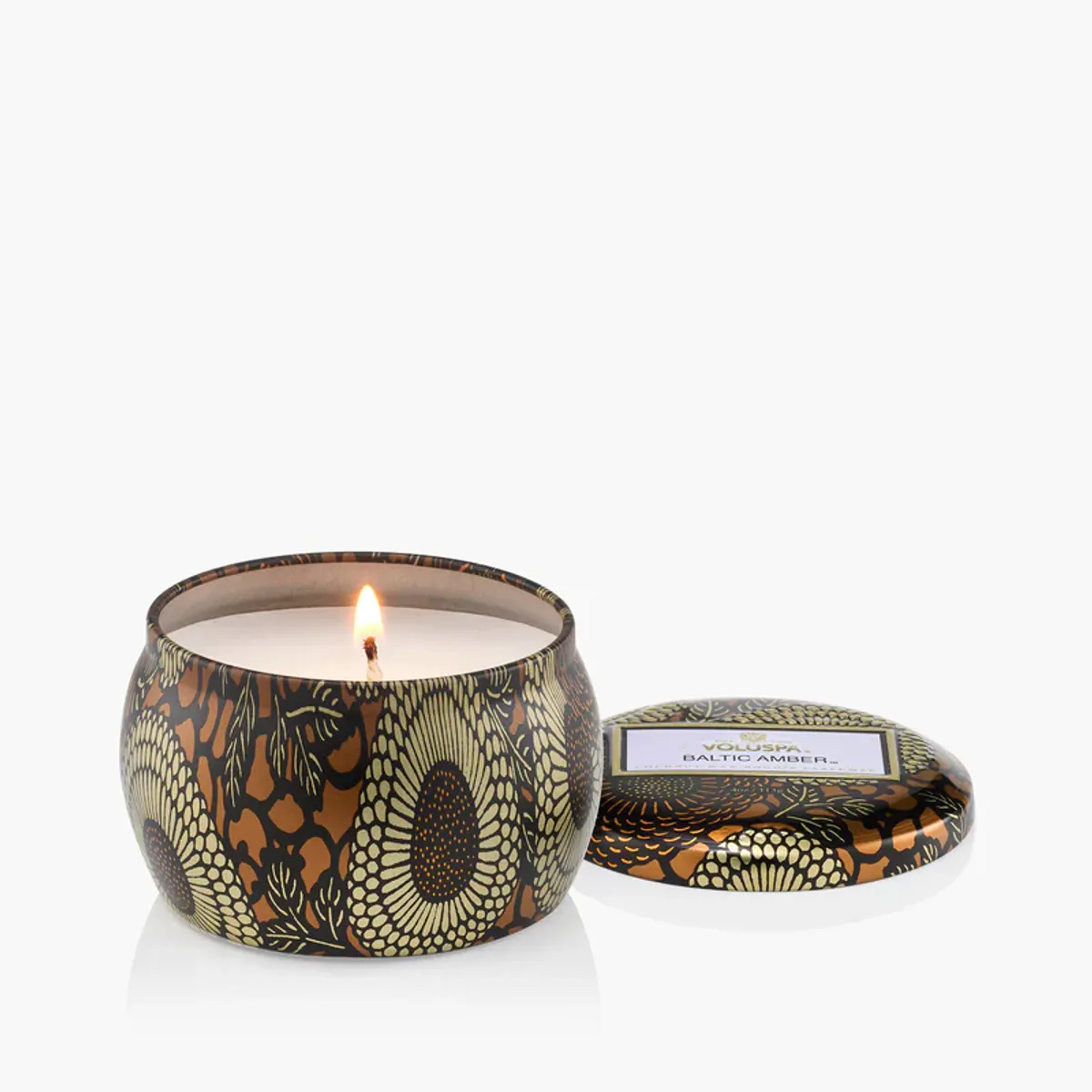 Voluspa Baltic Amber Mini Tin Candle - LIVSLYST